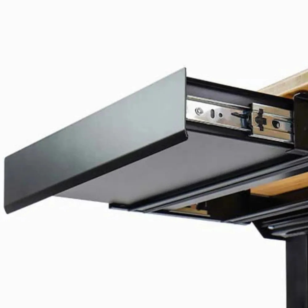 Szuflada pod biurko Spacetronik SPB-135B - czarna | meble ZDESK.pl